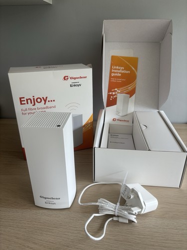 Gigaclear Linksys SPNMX55 Dual Band Wi-Fi 6 Mesh Router | eBay UK