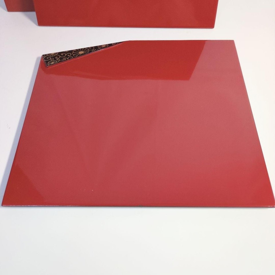 Japan Wajima Lacquerware Plate Set of 3 Zen Decor 27cm Traditional ...