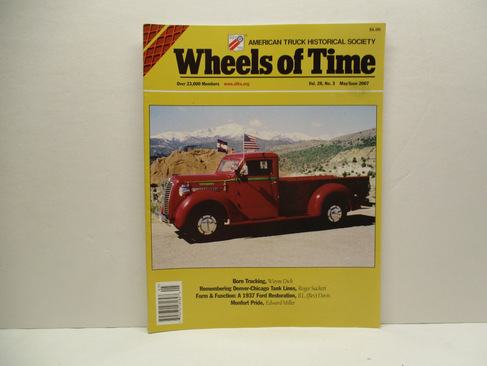 May 2007 Wheels of Time Magazine Semi Dump Truck Tanker Truckin Diesel ...