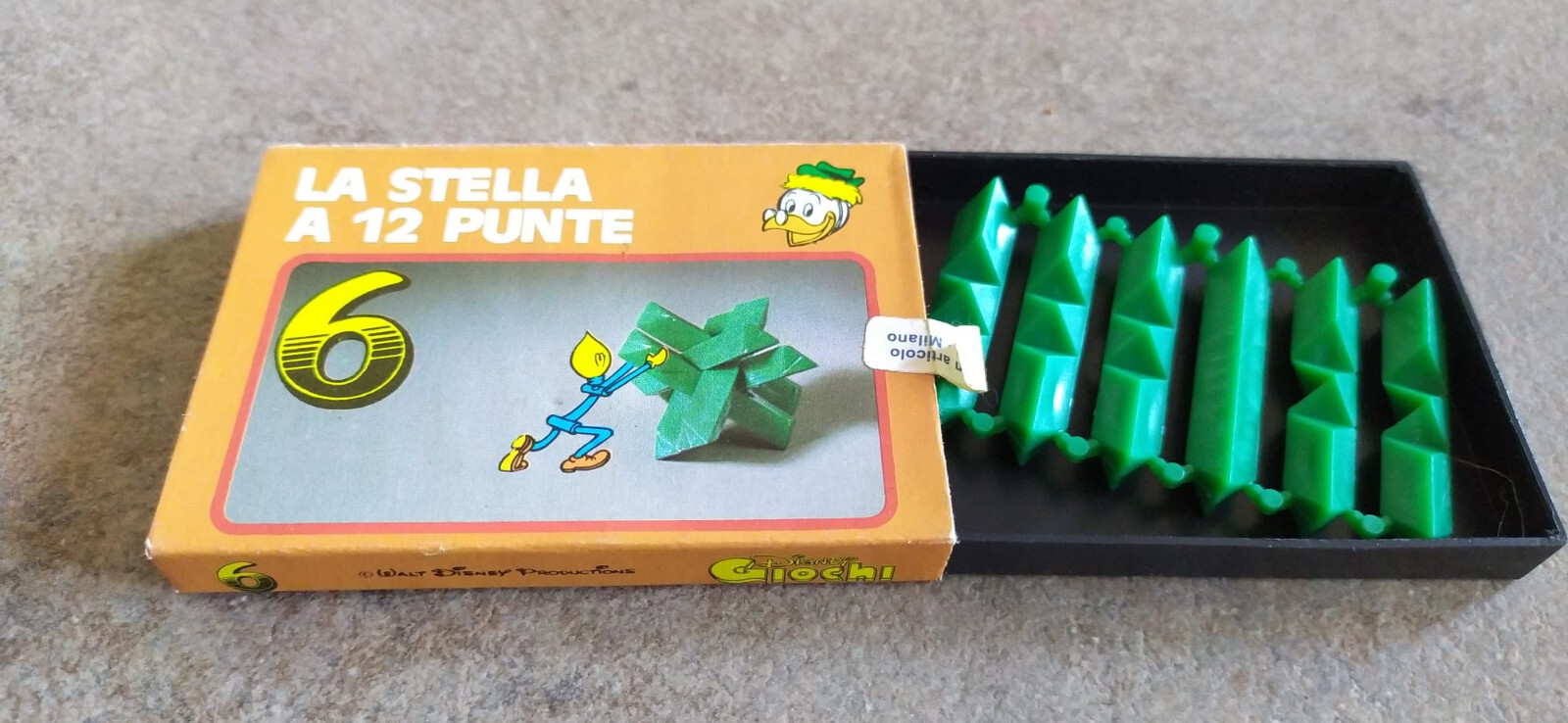 Walt Disney production gioco game originale vintage - La stella a 12 ...