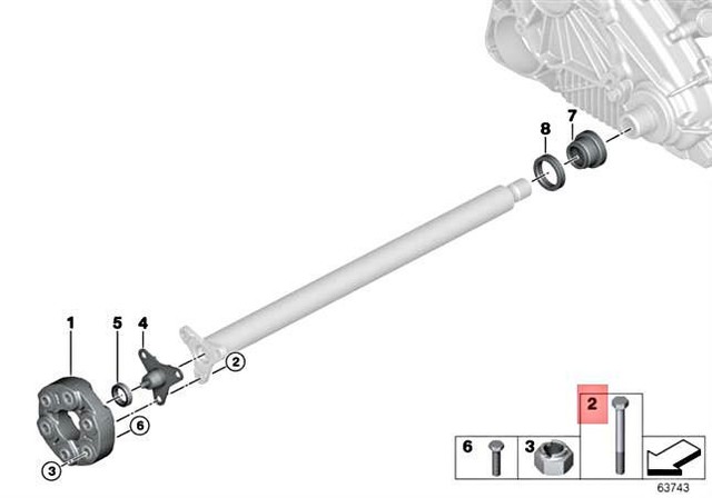 Genuine BMW Hex Bolt 889520 26117551225 for sale online | eBay