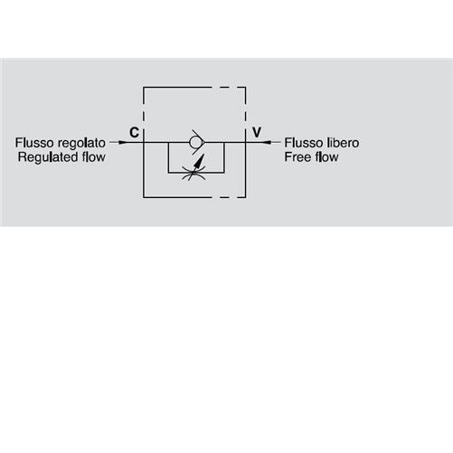 Flow Regulator Valve Symbol