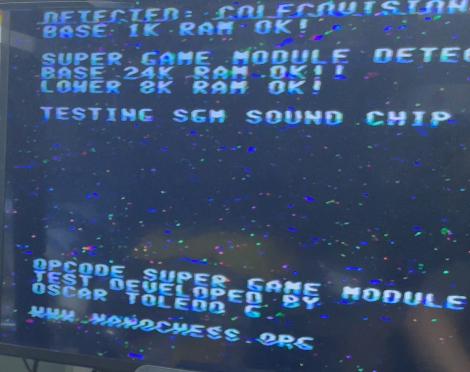 ColecoVision Super Generic Module (SGM) TTL ver w/ blue LED & 3D ...