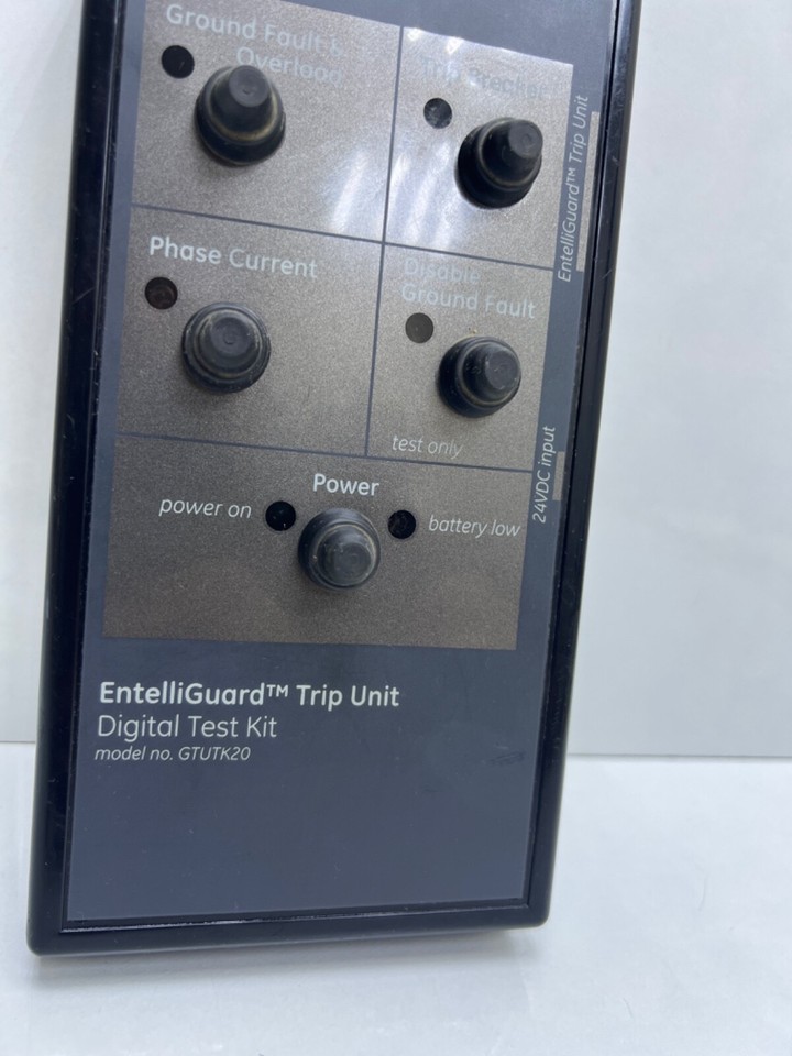 GE EntelliGuard Trip Unit Digital Test Kit GTUTK20 | eBay