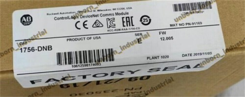 1756-DNB / E ControlLogix DeviceNet Bridge Scanner Module New Factory ...