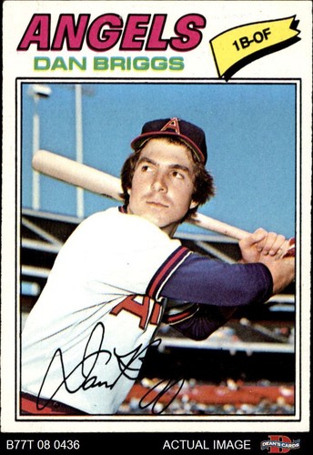 1977 Topps #592 Dan Briggs Angels RC 6 - EX/MT | eBay