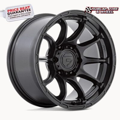 FUEL 1PC D791 MATTE BLACK - 17X9 - 6X5.5 BP, -12MM Offset (1 Wheel) | eBay