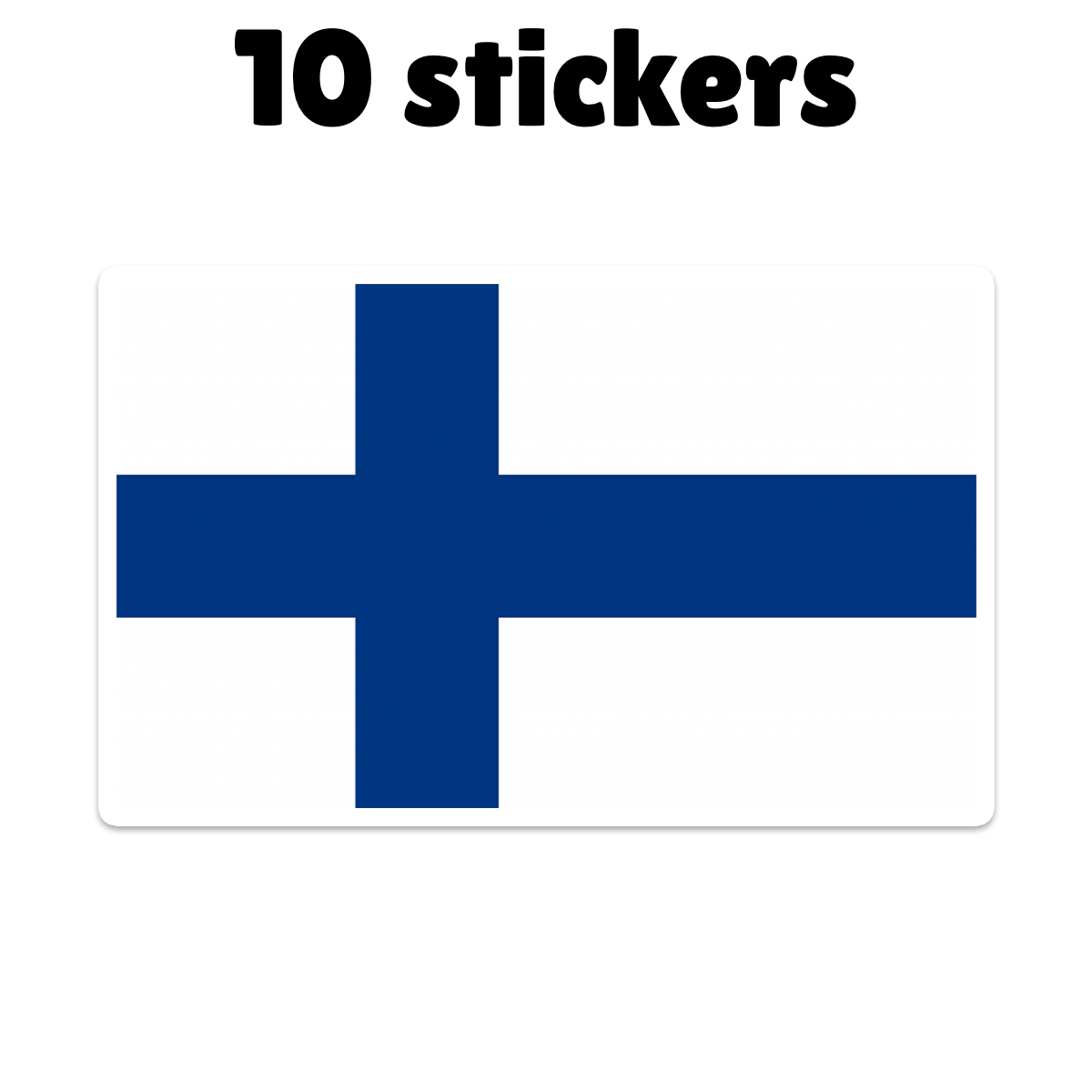 Finland Flag Sticker Decal Vinyl Fade & Waterproof | eBay