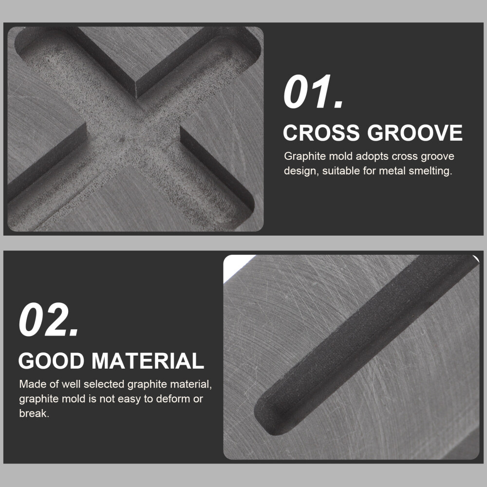 DIY Mold Melting Tool Cross Graphite Thermal Conductivity Jewelry | eBay