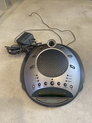 HoMedics SS-4000 Sound Spa Alarm Clock Radio Sound Machine White Noise ...