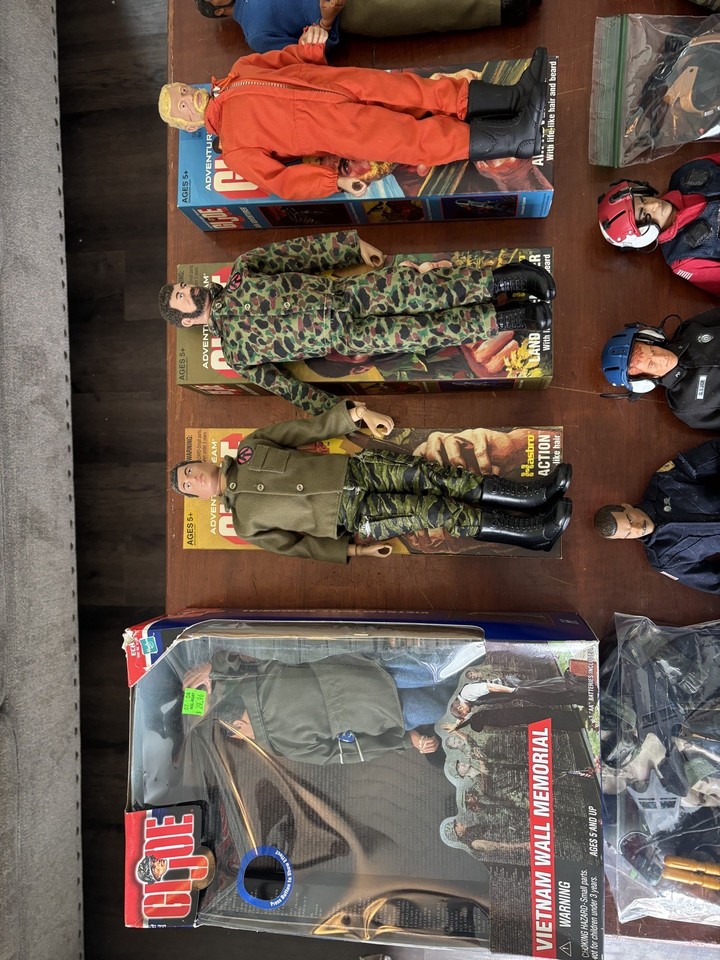 GI Joe 12 inch action figures - Adventure Team - HUGE LOT | eBay