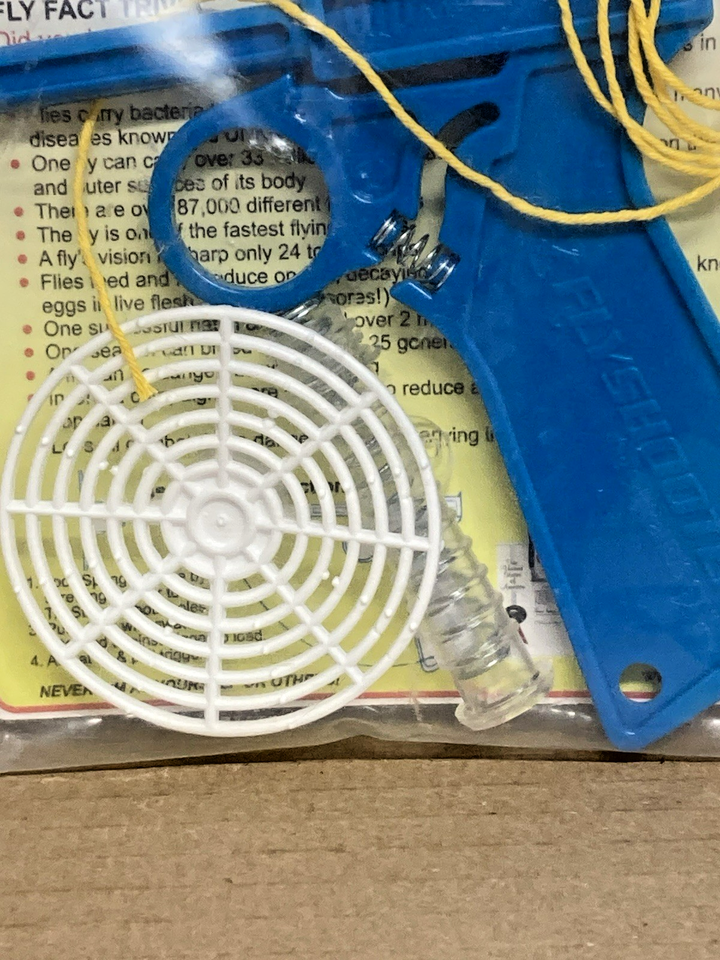 The Original Bug Gun Fly Shooter Fast Fun Safe Martin Paul Blue Swatter ...