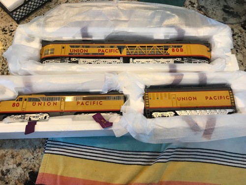 MTH 20-2214-1 UNION PACIFIC #80 COAL TURBINE ENGINE WITH 3 RAIL PROTO ...