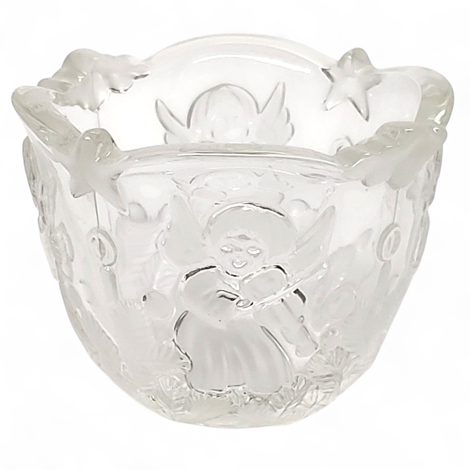 Mikasa Holiday Classic Crystal Votive Candle Holder 2 7/8