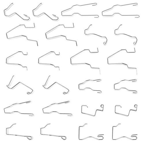 Complete Headlight Bulb Retainer Clips Set 24pcs for H1 H3 H4 H7 Bulbs ...