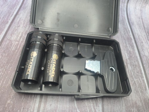 Benelli Beretta Citadel Mobil Choke Tube Set of 2 w/ Case 12 Gauge F ...