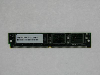 MEM1700-16U32MFS 16MB Approved 80-pin Flash Simm for Cisco Network ...