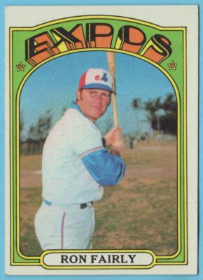 1972 Topps Ron Fairly Montreal Expos #405 | eBay