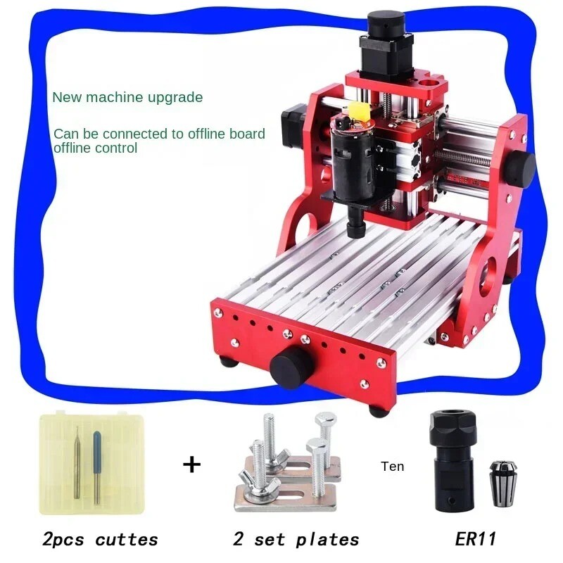 All Metal Small Desktop Engraving/copper Aluminum Metal CNC Engraving ...