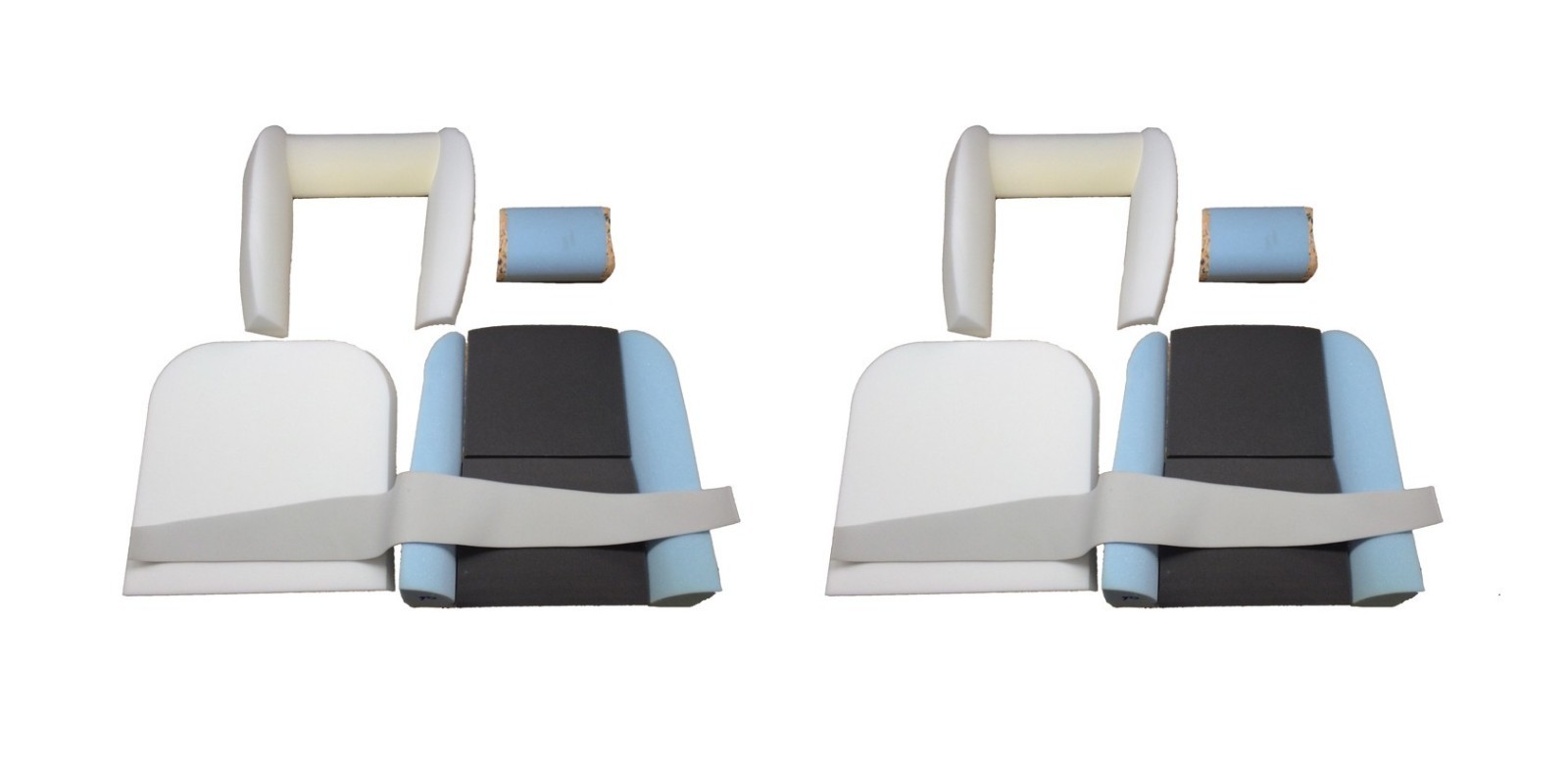 Complete Seat Set for Triumph TR6 1973-76 High Quality W Headrests ...