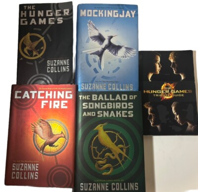The Hunger Games Trilogy Book Set Hardcover And Paperback + Bonus ...