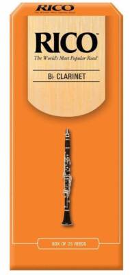 Rico Bb Clarinet Reeds Unfiled 1.5 - 25 Per Box (Previous Packaging) | eBay