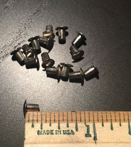 25 Semi tubular rivets 1/8x3/16 toy Train tractor JD IH Tonka truck | eBay