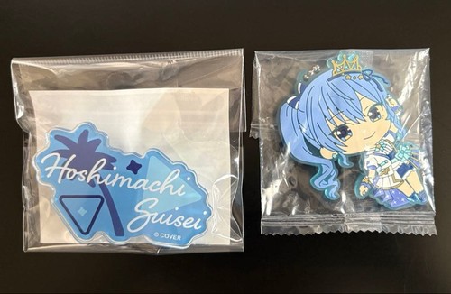 Hololive Suisei Hoshimachi Acrylic Name Badge Rubber Keychain | eBay