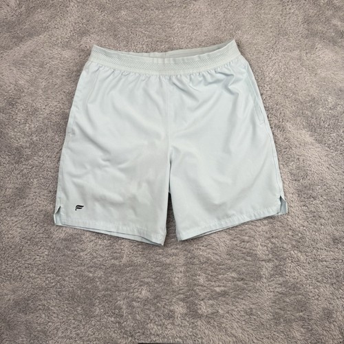 Fabletics Men's Fundamental Elastic Stretch Workout Lined Light Blue ...