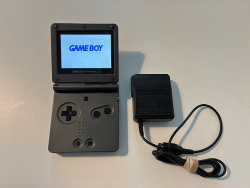 Graphite Nintendo GBA SP AGS 101 Handheld! Tested & Works! 45496716738 ...
