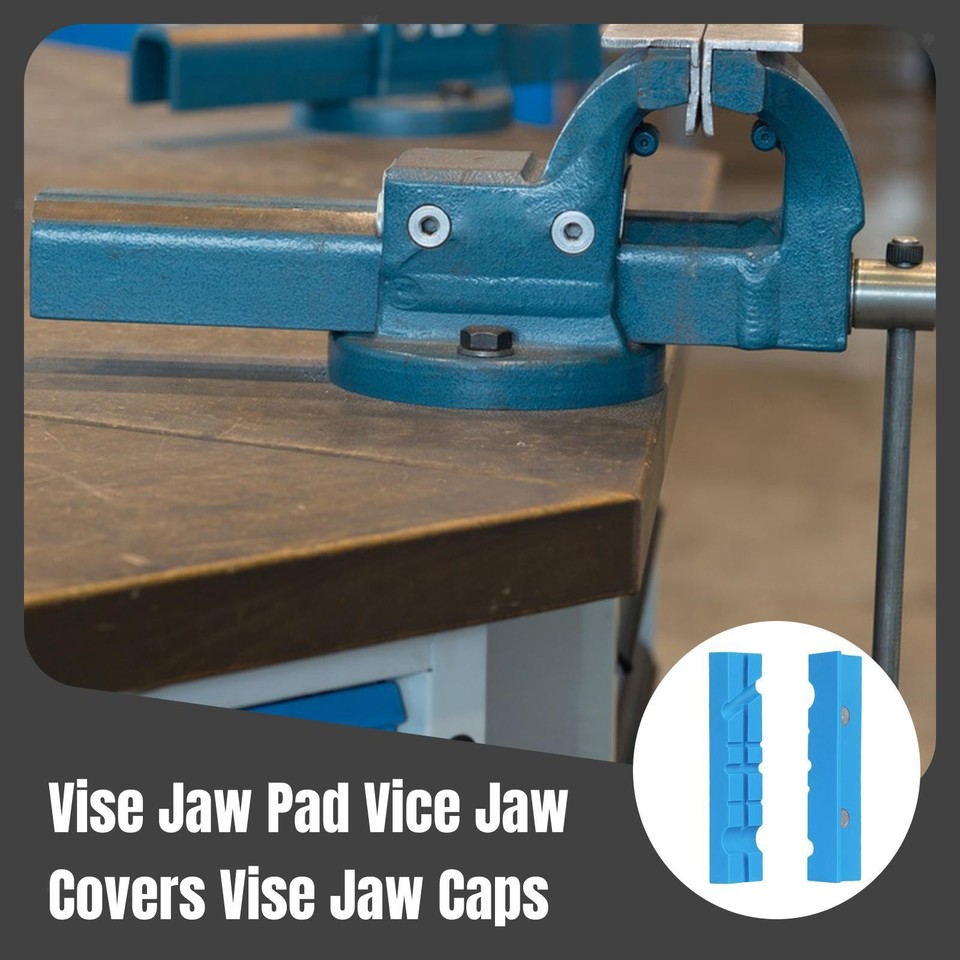 2Pcs Vice Jaw Covers Portable DIY Making Soft Multipurpose | eBay UK