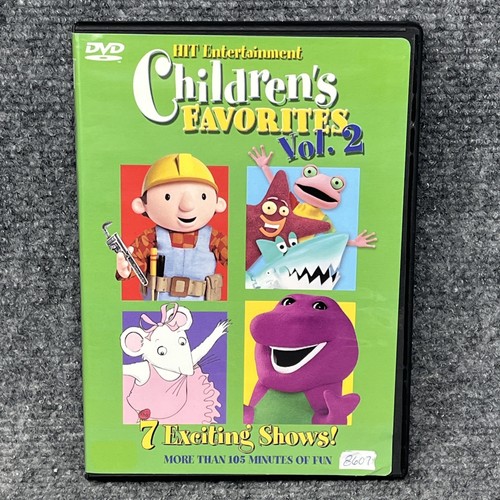 Children's Favorites Vol 2. - DVD By Hit Entertainment Barney Bob ...