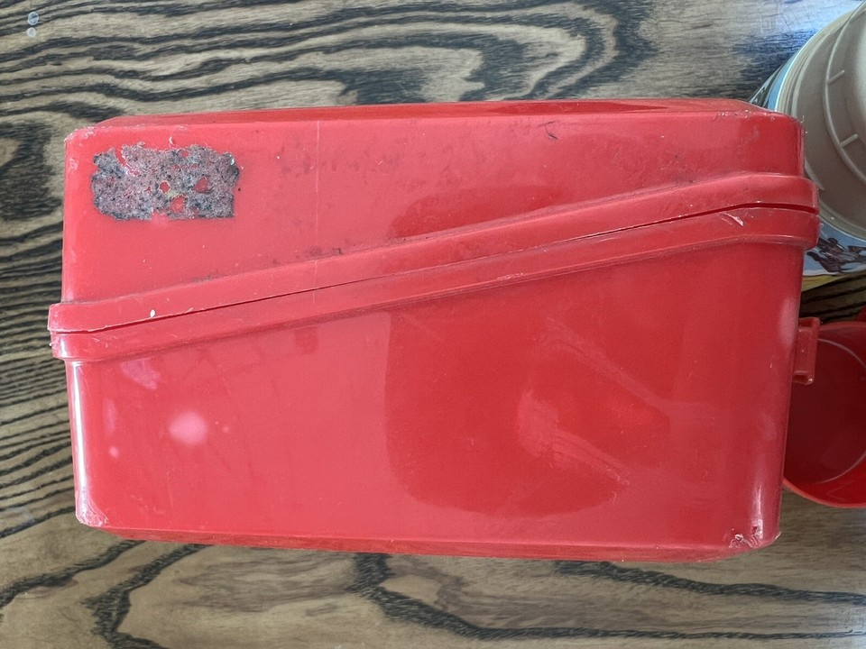 1984 Aladdin Hasbro Transformers Vintage Original Plastic Lunch Box w ...