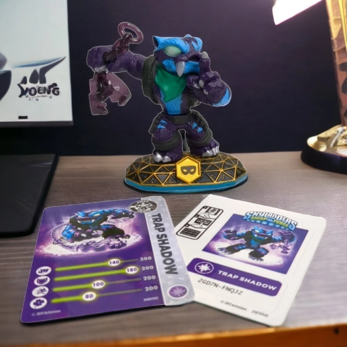 Skylanders Swap Force Trap Shadow Card