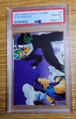 1991 Comic Images X-Men #5 Slaymaster PSA 10 - Psylocke | eBay