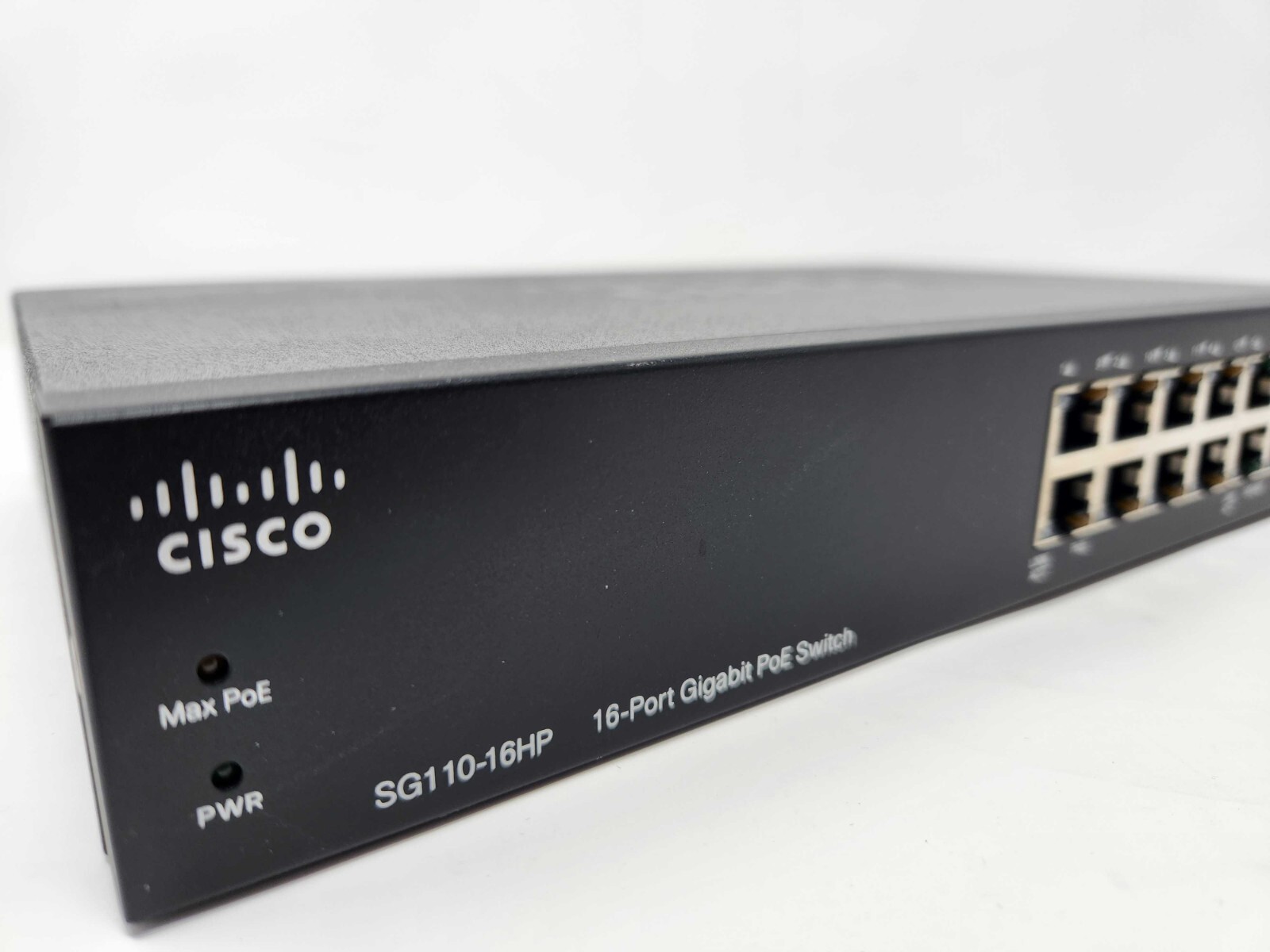USED CISCO SG110-16HP 16-Port Gigabit PoE Unmanaged Switch SG110-16HP ...