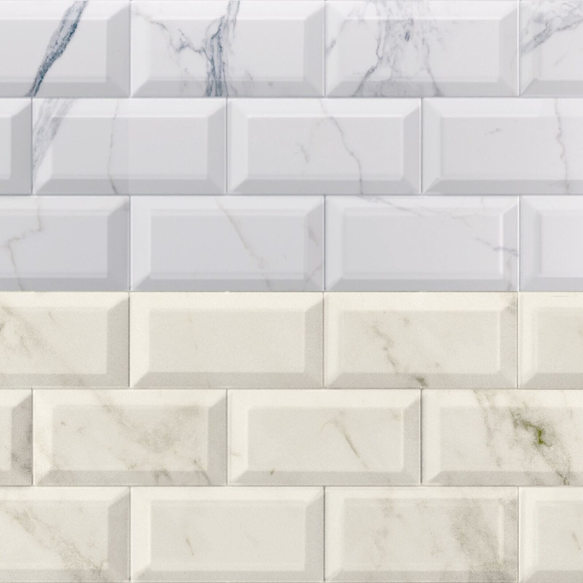 Beveled Stone Tile Chateau 2x4 Beveled Edge Mosaic Cs58p Crema