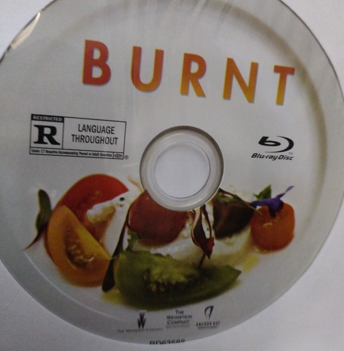 Burnt (Blu-ray disc only, 2015) bradley cooper, Sienna Miller, Alicia ...