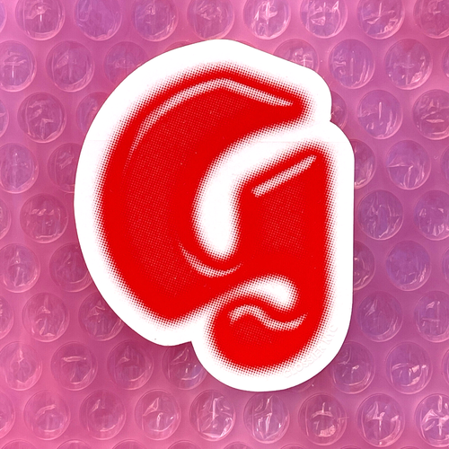 🍎 Glossier NYC G Logo Sticker - Brand New MINT | eBay