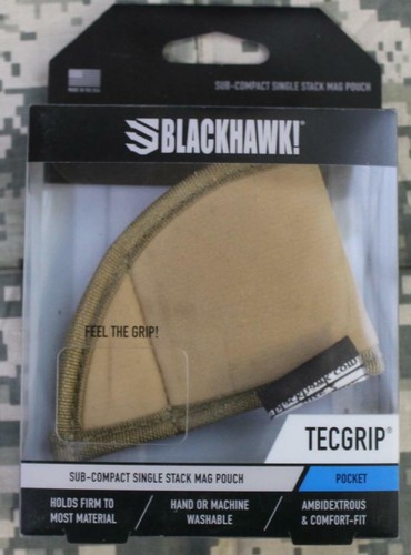 Blackhawk 40mp02ct Tecgrip Ambidextrous Sub-compact Single Stack Mag ...