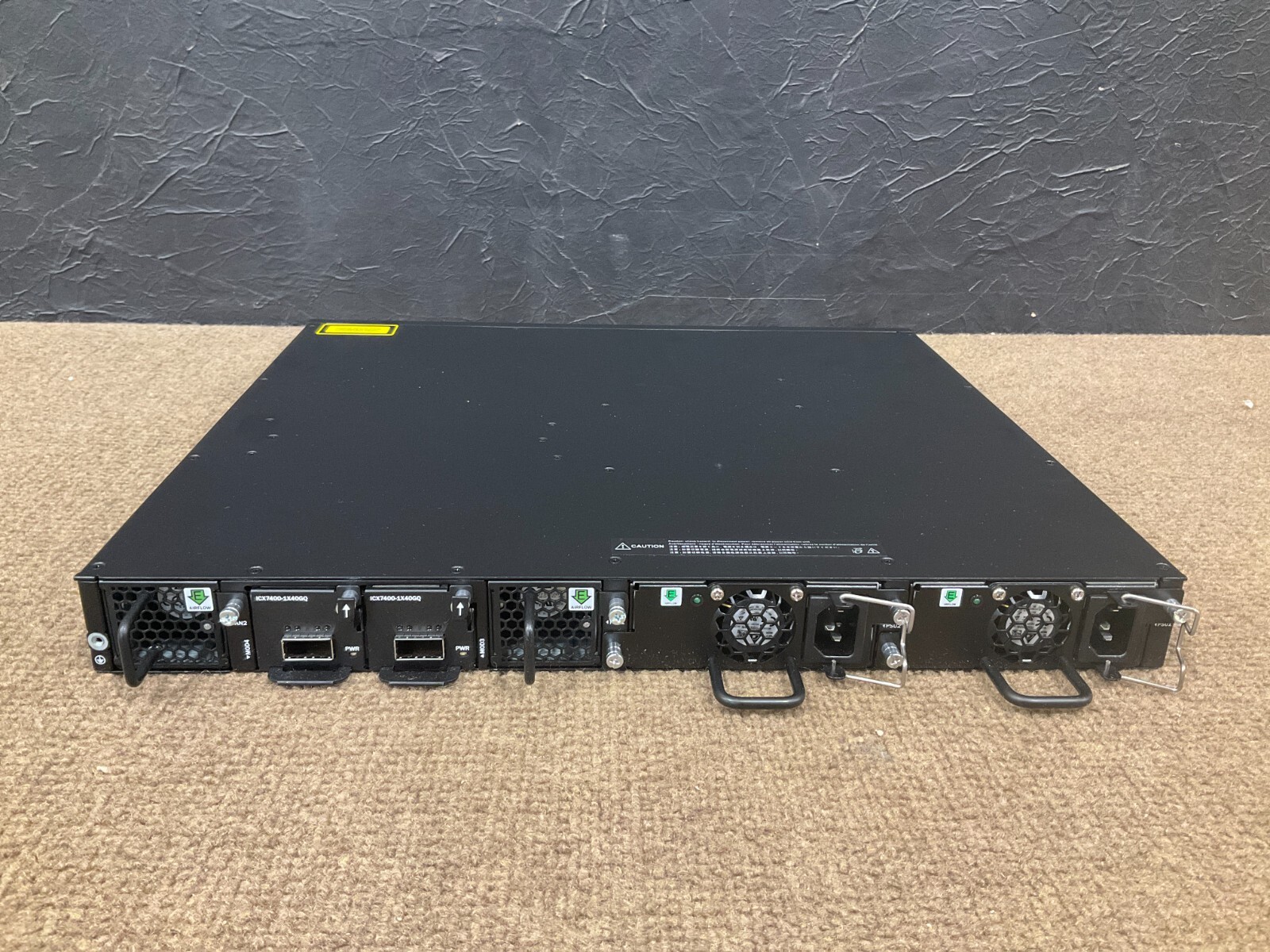 Ruckus ICX 7450 48 port Gigabit SFP Switch ICX7450-48F-E2 New Open Box ...