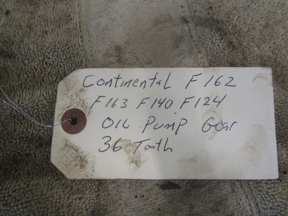Continental F162 F163 F140 F124 L Series Engine Oil Pump Gear F400H321 ...