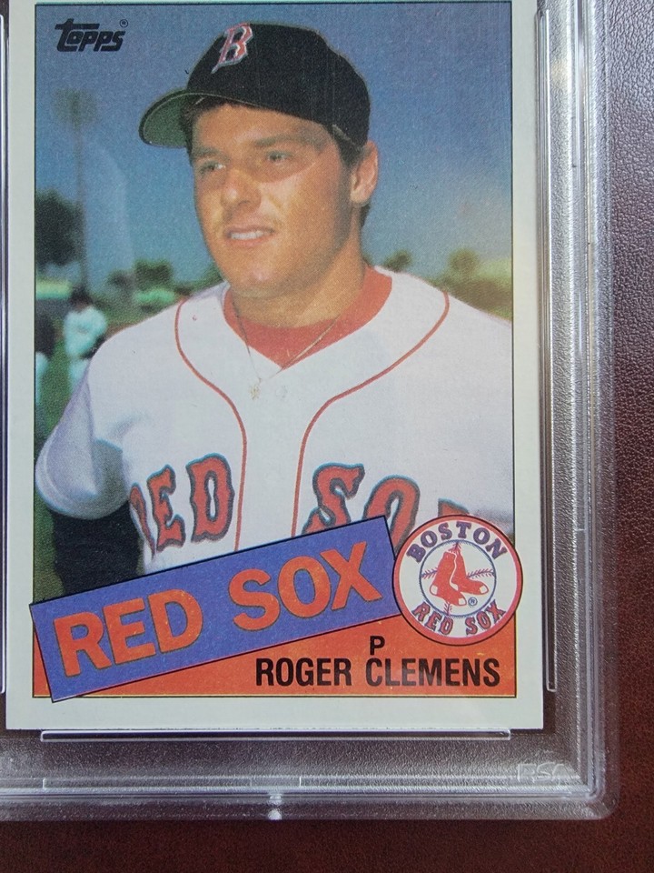 Roger Clemens 1985 Topps Rookie Baseball Card #181 PSA 8 NM-MT | eBay