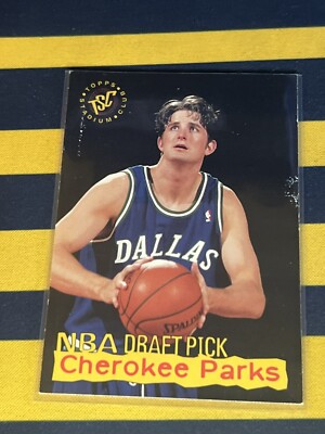 1995-96 Topps Stadium Club - NBA Draft Picks #12 Cherokee Parks (RC) EX ...