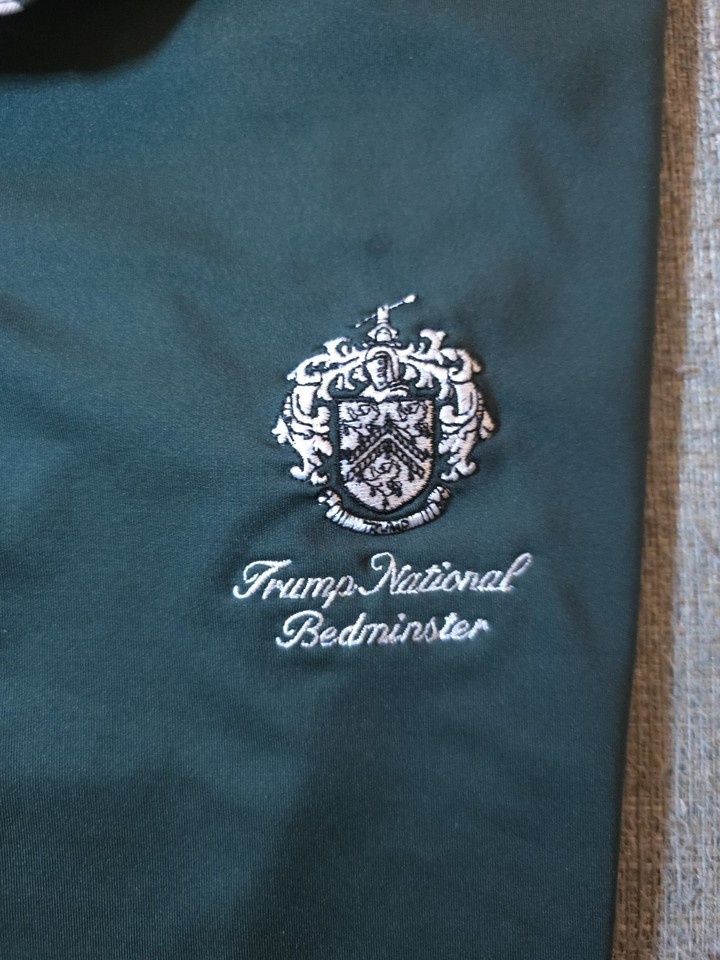 Footjoy Trump National Golf Club Bedminster Performance Large Polo | eBay