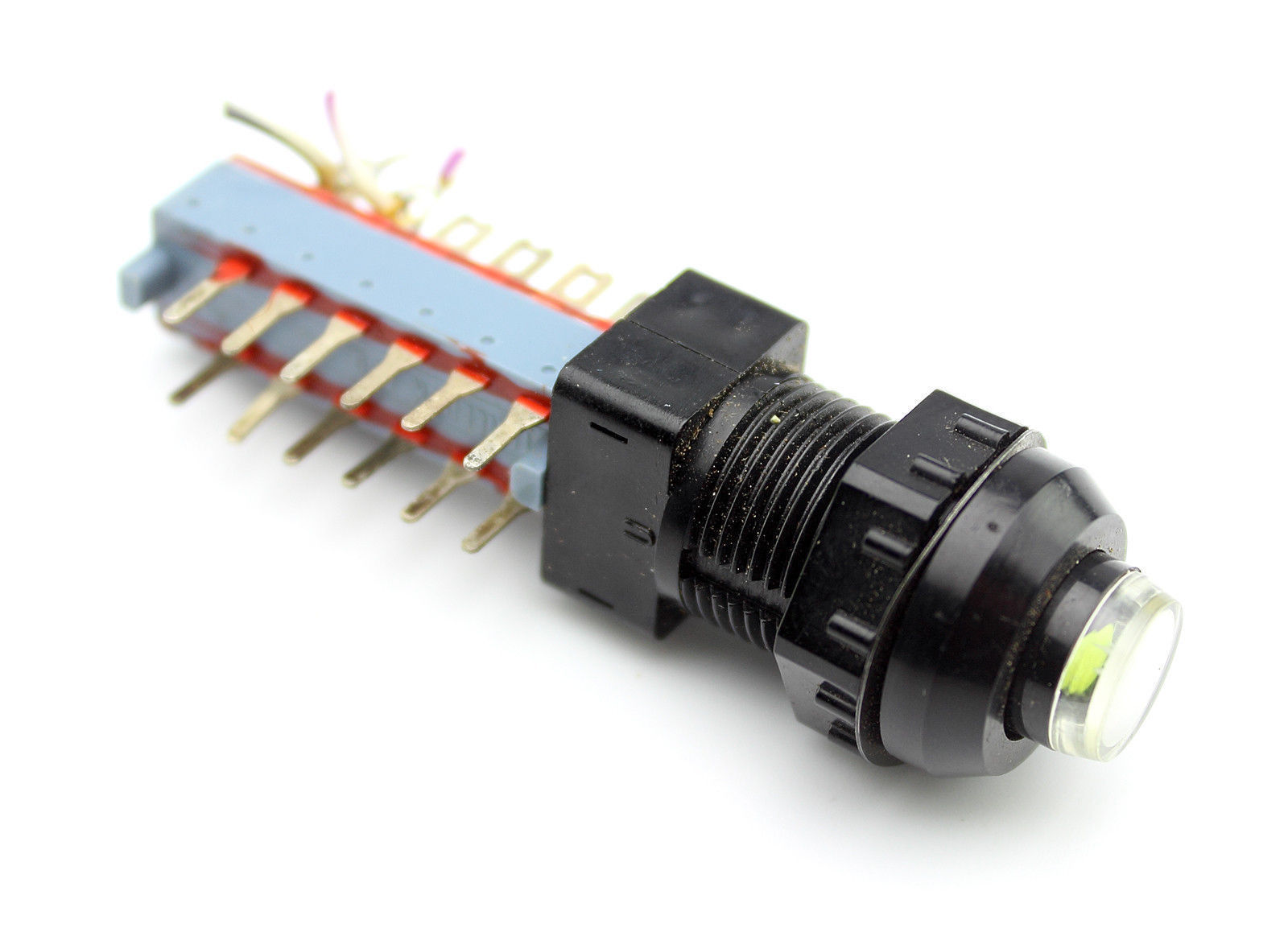 CANNON SCHADOW 4PDT SWITCHES W/ LAMPLESS "WINKY" BUTTONS FOR MCI API ...