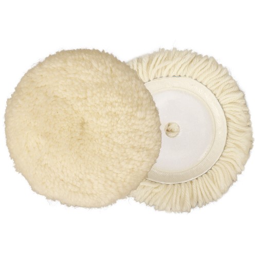 30% 5inch Wool Buffing Pads Car Buffer Pad Polishing Rotating Tool ...