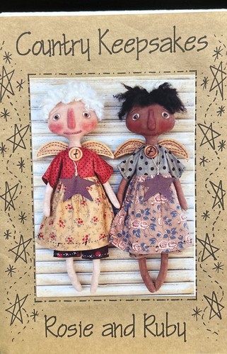 Country Keepsakes Rosie & Ruby Dolls Pattern 45cm | eBay