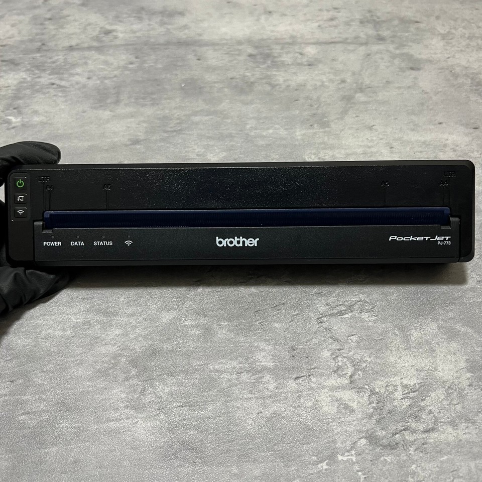 Brother PocketJet PJ-773 A4 Mobile Wi-Fi Thermal Printer Tested Good ...