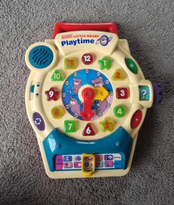 Rare Vintage Vtech LITTLE SMART PLAYTIME 10 Activities Music Time ...